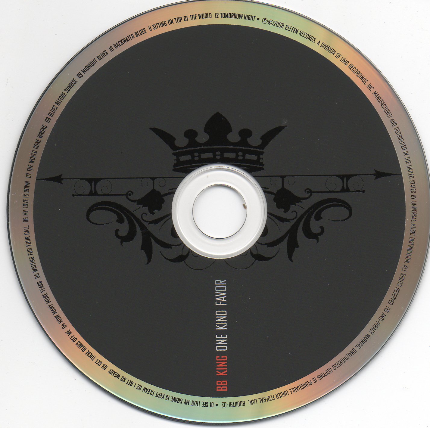 B.B. King One Kind Favor : CD | CD Covers | Cover Century | Over 1.000. ...